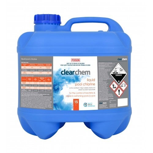Liquid Chlorine 15L | Serenity Pools & Gardens
